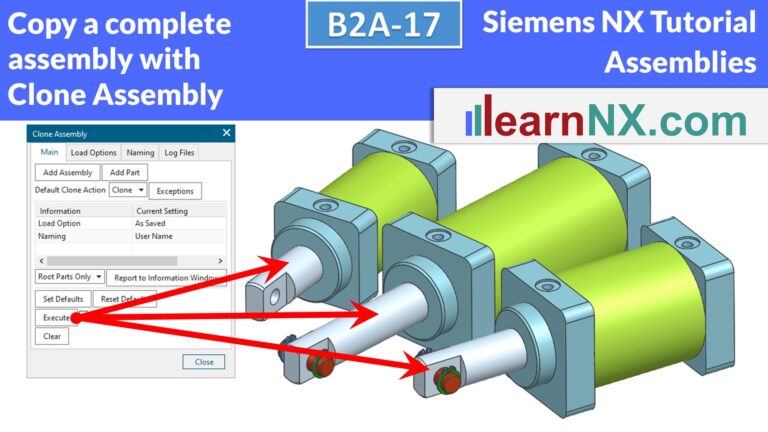 Siemens NX Assemby Clone Assembly