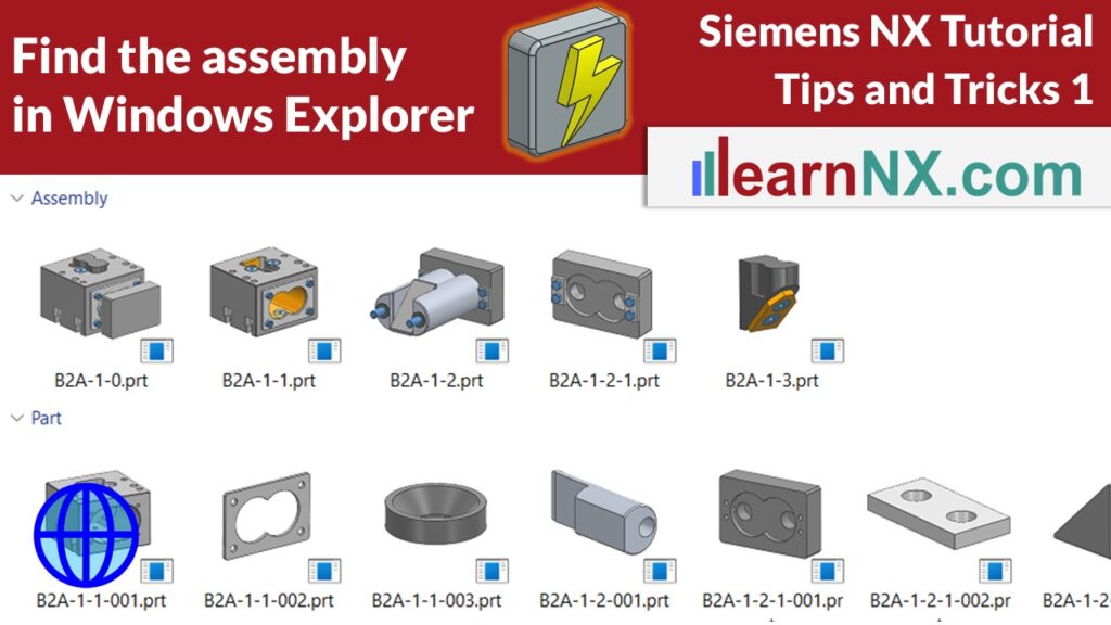 Siemens NX Tutorial | Find and create shortcuts