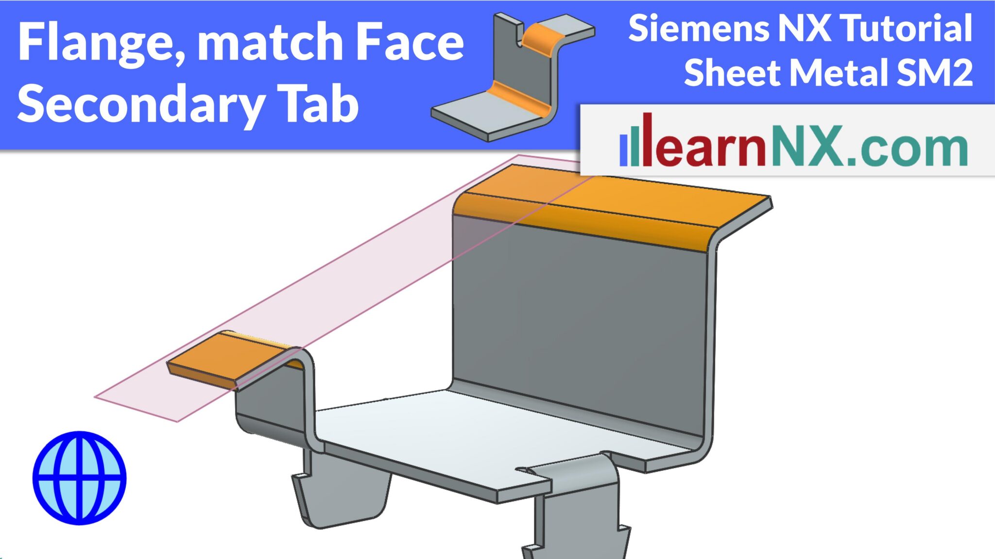 Designing sheet metal parts with NX